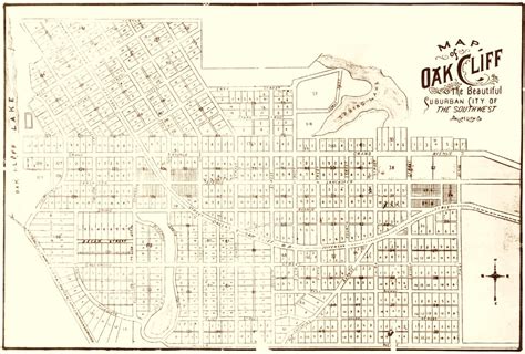 Original Oak Cliff Historic Tenth Street Freedmans Town