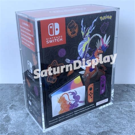 Nintendo Switch Oled Display Case Titan Saturn Display