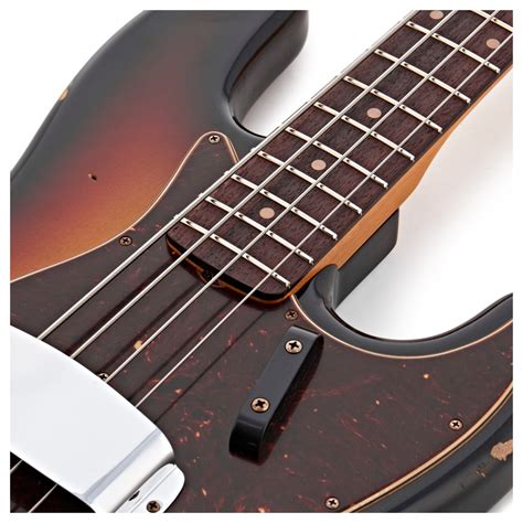Fender Custom Shop 60 Jazz Bass Relic 3 Color Sunburst Cz567501 At
