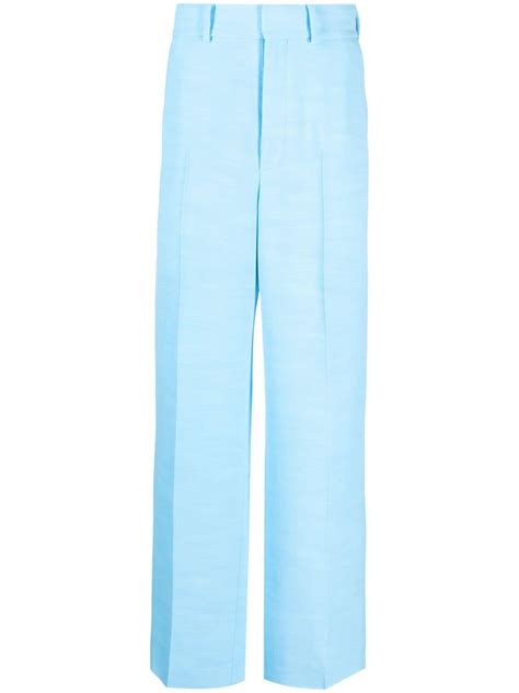 Casablanca High Waisted Wide Leg Trousers Editorialist