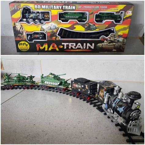 Jual Set Kereta Api Militer Kereta Api Tentara Train Militari