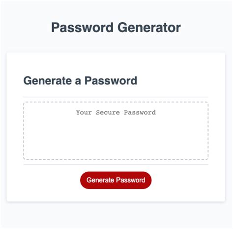 Github Brusomaroffjavascriptpasswordgenerator