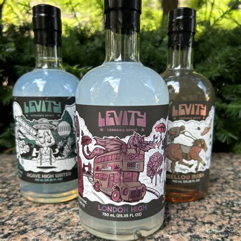 Cannabis infused THC Drinks & Cocktails | Levity Cannabis Spirit