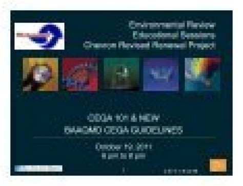 Ceqa 101 And New Baaqmd Ceqa Guidelines Presentation