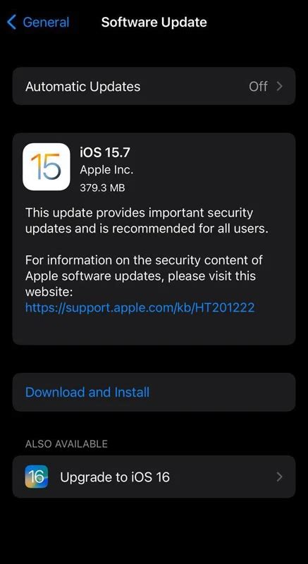 Apple Seeds IOS 15 7 Update To The Public