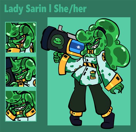 Updated Lady Sarin By Bushiarts Sheezy Art