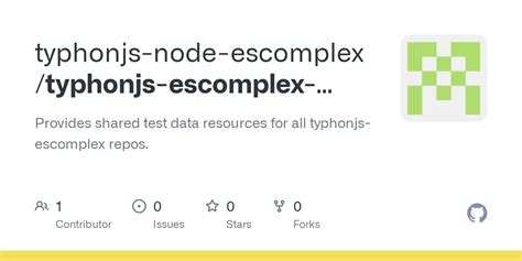 Github Typhonjs Node Escomplex Typhonjs Escomplex Test Data Provides