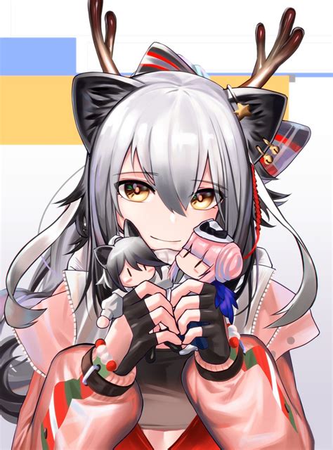 Schwarz Ceylon And Schwarz Arknights Drawn By Rivetvvrn2825