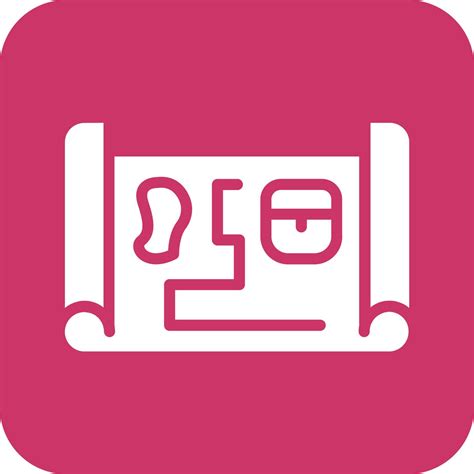 Treasure Map Icon Vetor Style Vector Art At Vecteezy