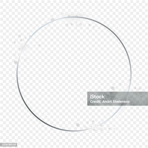 반짝임이 있는 실버 빛나는 원 프레임 거울에 대한 스톡 벡터 아트 및 기타 이미지 거울 금속 날씨 Istock