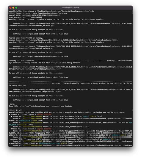 Macos Two Machine Kernel Debugging Diverto Information Security Warriors