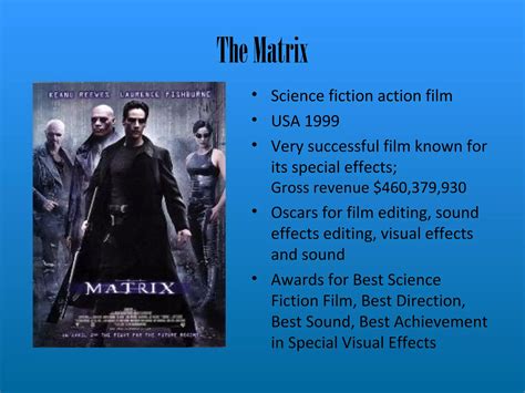 Film The Matrix Ppt