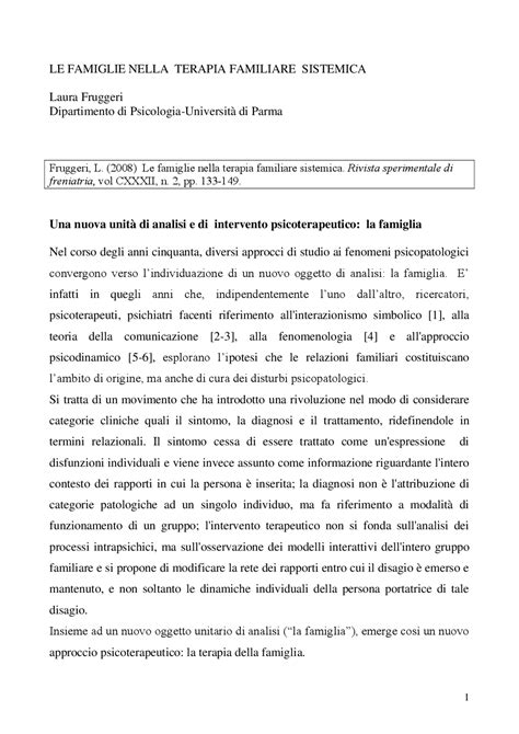 Psicologia Di Famiglia Docsity