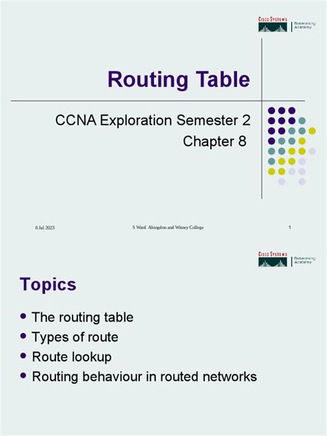 Bab 8 Routingtable Pdf Routing Router Computing