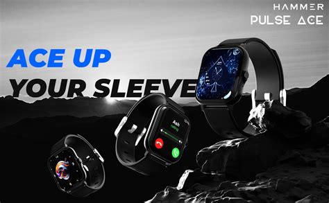 Buy Hammer Pulse Ace Smartwatch 4 29 Cm 1 69 Inch Display With