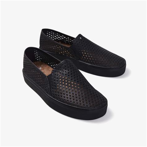 Jibs Classic Jet Black Royale Bio Leather Slip Ons