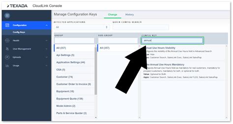 Manage Configuration Keys