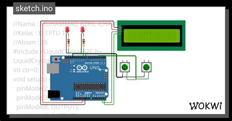 Antrian Rumasakit Wokwi Esp32 Stm32 Arduino Simulator