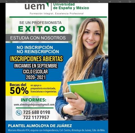 Uem Universidad De España Y México Plantel Almoloya De Juárez