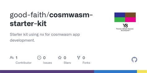 GitHub Good Faith Cosmwasm Starter Kit Starter Kit Using Nx For Cosmwasm App Development