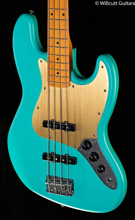 Squier 40th Anniversary Jazz Bass Vintage Edition Maple Reverb