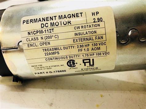 Nordictrack Proform Healthrider Treadmill Dc Drive Motor N1cpm 112t G