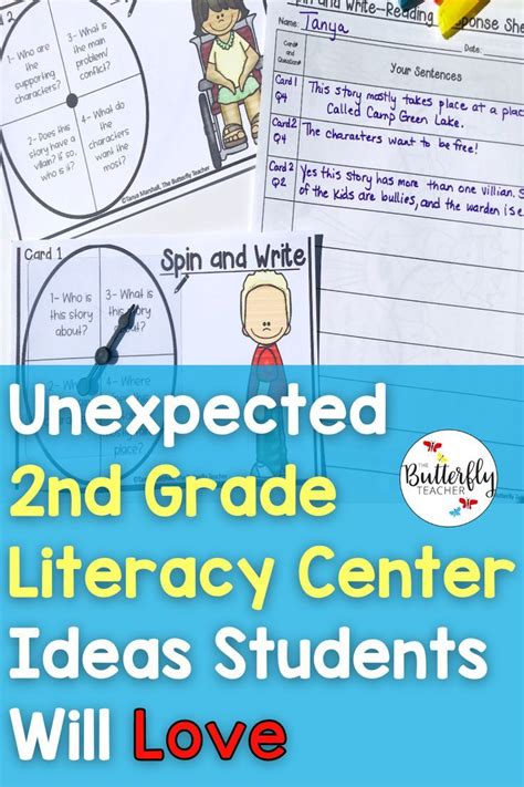 Unexpected 2nd Grade Literacy Center Ideas Students Will Love