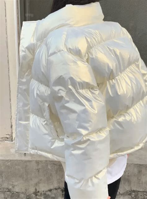 [💕실물최고] 글로시 크롭 숏패딩 7color 에이블리