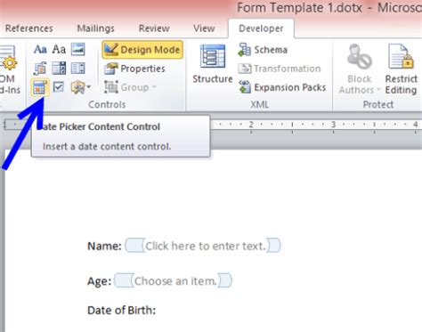 How To Create A Fillable Form In Word Fillable Forms Microsoft Word Lessons Words