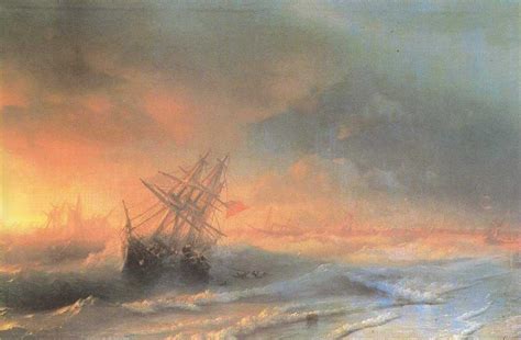 Tempest Above Evpatoriya 1861 By Ivan Aivazovsky Artchive