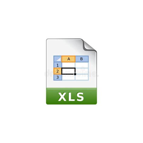Color Icon Spreadsheet File Stock Vector Illustration Of Cloud