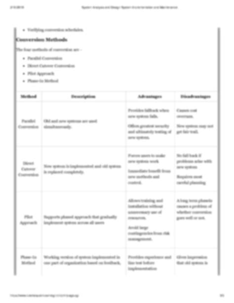 Solution 10 System Analysis And Design System Implementation And