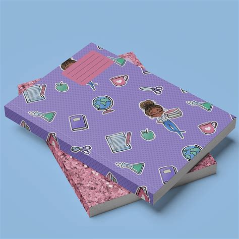 School Girl Self Adhesive Book Covers Kikki And Franki