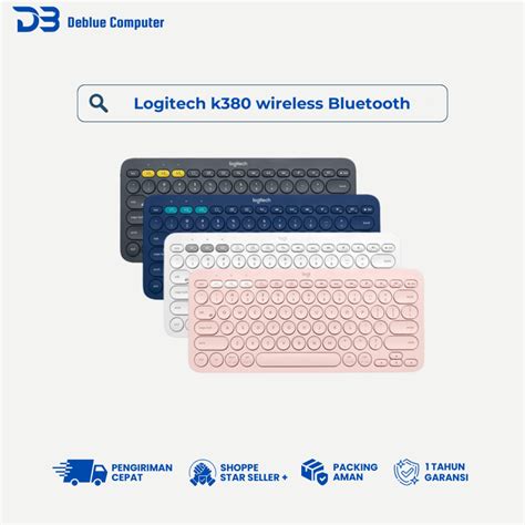 Jual Logitech K380 Bluetooth Wireless Keyboard Multi Device Garansi Resmi Shopee Indonesia