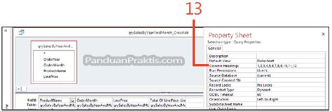Cara Membuat Query Crosstab Menggunakan Query Wizard Di Access