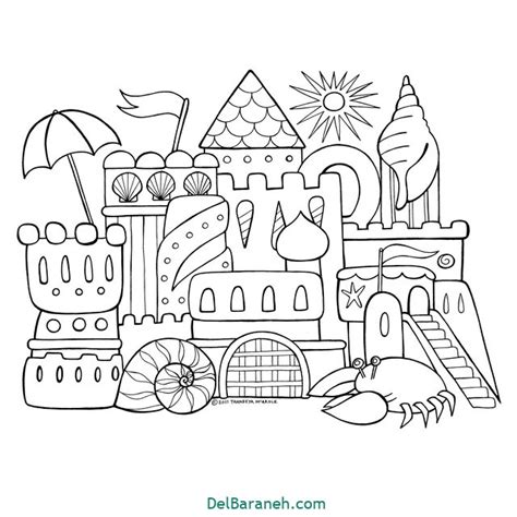 رنگ آمیزی کودکان 30 نقاشی ساده و جالب رنگ نشده برای کودکان مدلو