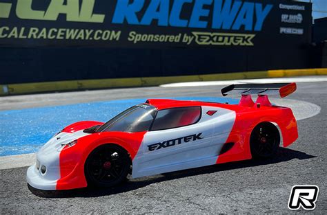 Red Rc Exotek ‘gtf 110 Usgtgt Body