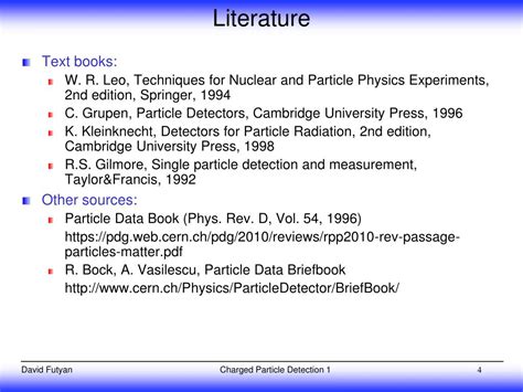 ppt basic concepts of charged particle detection part 1 powerpoint