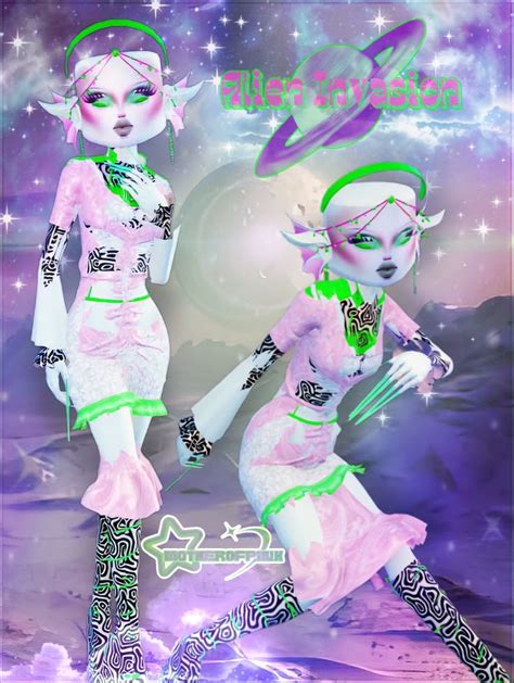 ⋅dti Alien Invasion Vestida Para Impressionar