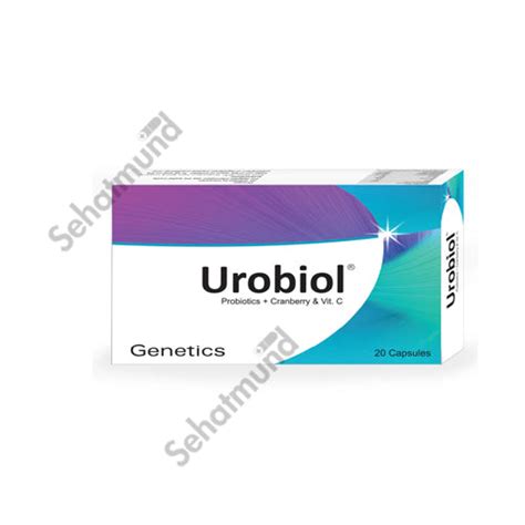 Urobiol Capsules Sehatmund Online Medicine