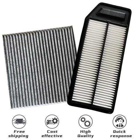Combo Set Engine Cabin Air Filter For Honda Accord 03 07 Acura TSX 04