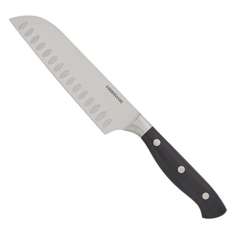 Farberware Edgekeeper Black Santoku Knife 5