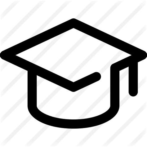 Бесплатные векторные иконки Кепка выпускника