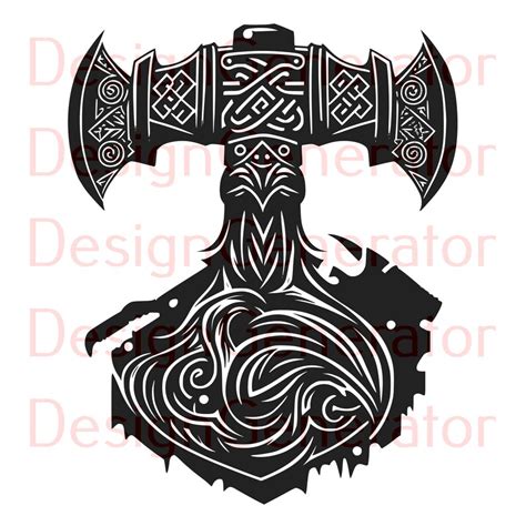 13 Mjolnir Svg Bundle Mjolnir Png Bundle Etsy