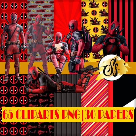 Deadpool Clipart Deadpool Png Deadpool Birthday Deadpool Digital