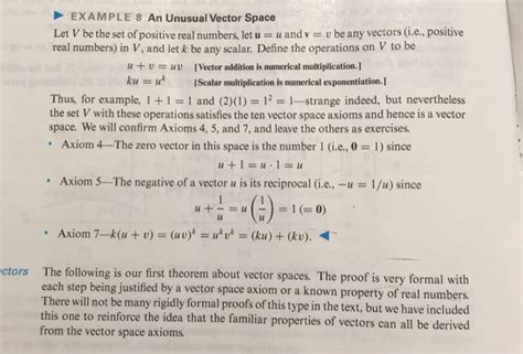 Solved Asap This Is A Linear Algebra Vector Space Proof