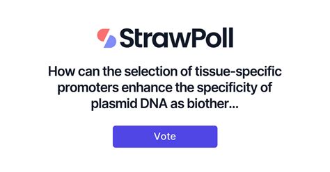 How Can The Selection Of Tissue Specific Promoters Enhance The Specifi