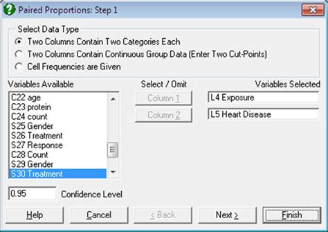 Unistat Statistics Software 2 X 2 Tables