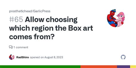 Allow Choosing Which Region The Box Art Comes From Issue