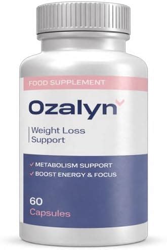 Ozalyn Capsules Metabolism And Lifestyle Support Supplement 60 Vegan